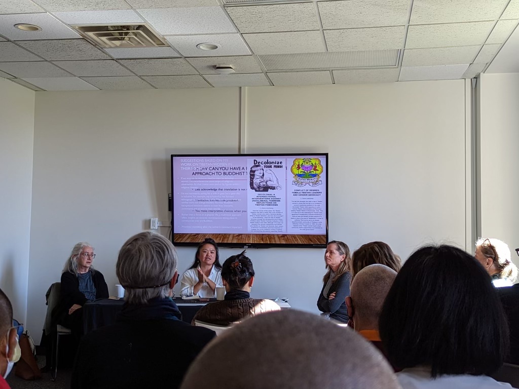 On translation with Janet Gyatso, Dawa Lokyitsang, & Amy Langenberg ...